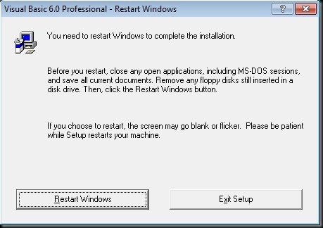 Visual Basic 6.0 Runtime Sp6 32 Bit